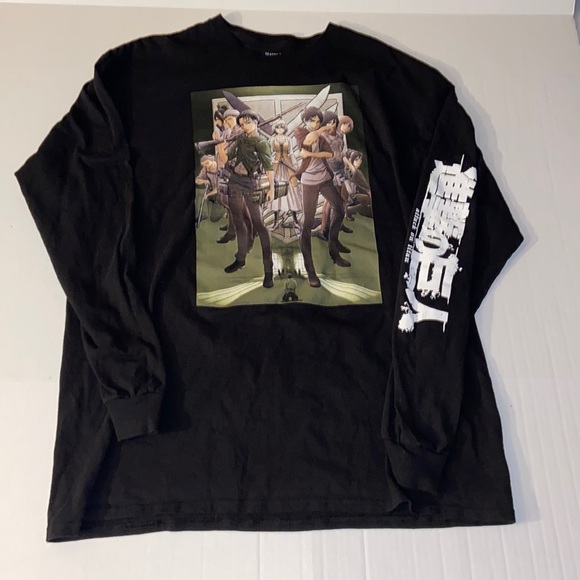 Ripple Junction | Shirts | Ripple Junction Attack On Titan Unisex Xl ...